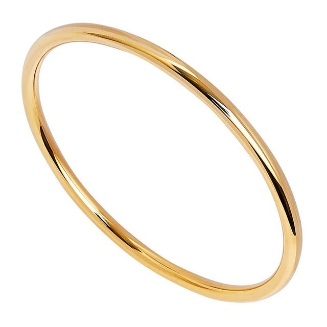 Solid 18ct Gold Round Bangles for Women for sale | Newbury's