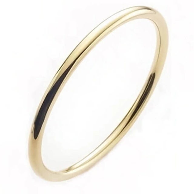 Solid 9ct Gold Round Bangles for Women for sale | Newbury's